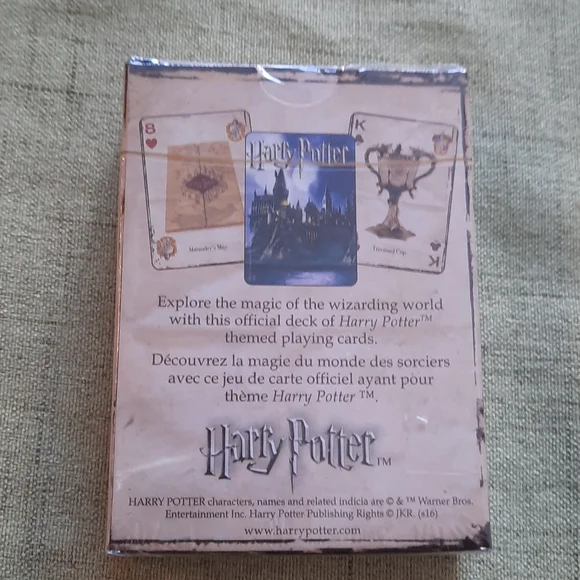 Wizarding World | Games | New Harry Potter Deck Playing Cards | Poshmark